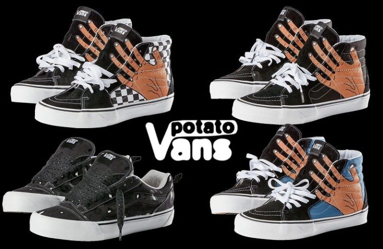Top 5 mẫu giày Vans x Potato – sự kết hợp ngàn năm có một